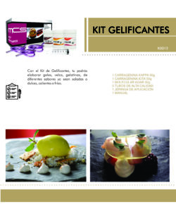 KIT GELIFICANTES - Venta de productos para cocina molecular MCS